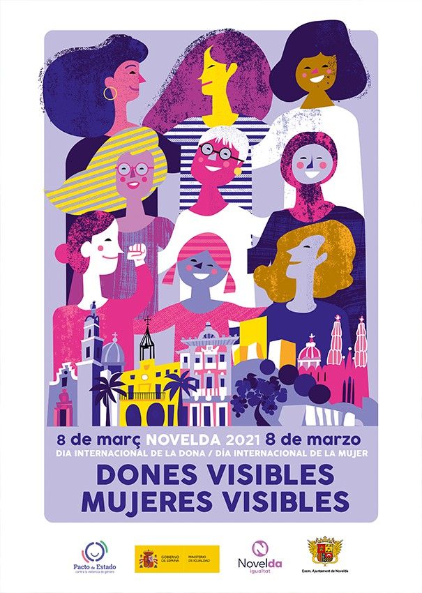 Cartel De Miss Marzo Cartel Del 8 De Marzo Donde Caben Todas Las