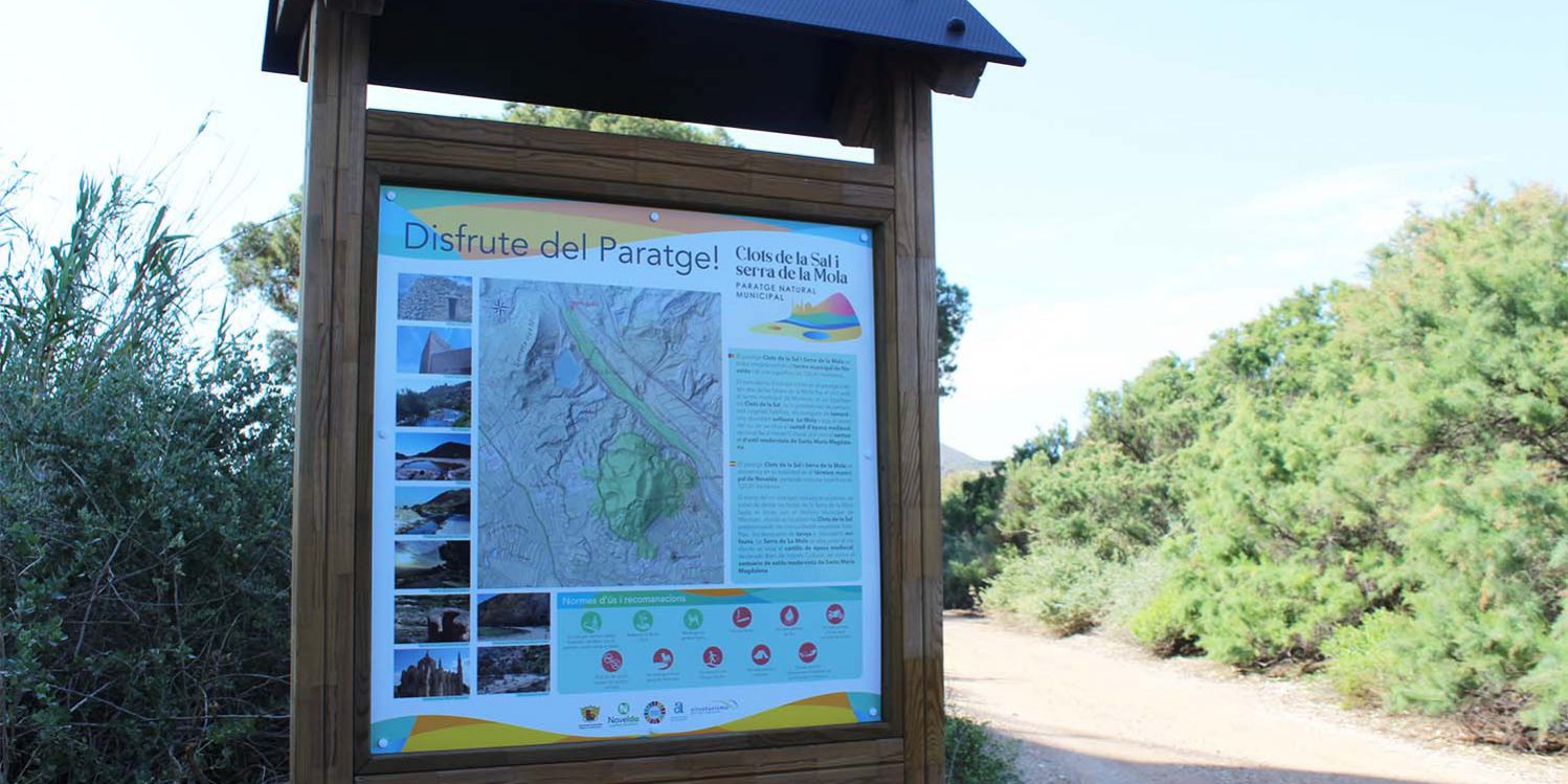 Medio Ambiente mejora la señalética del Paraje Natural Municipal Clots ...